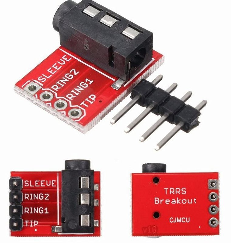 MODULO COM PLUG 3.5mm MP3 MICROFONE - ARDUCORE - Robótica Educacional ...