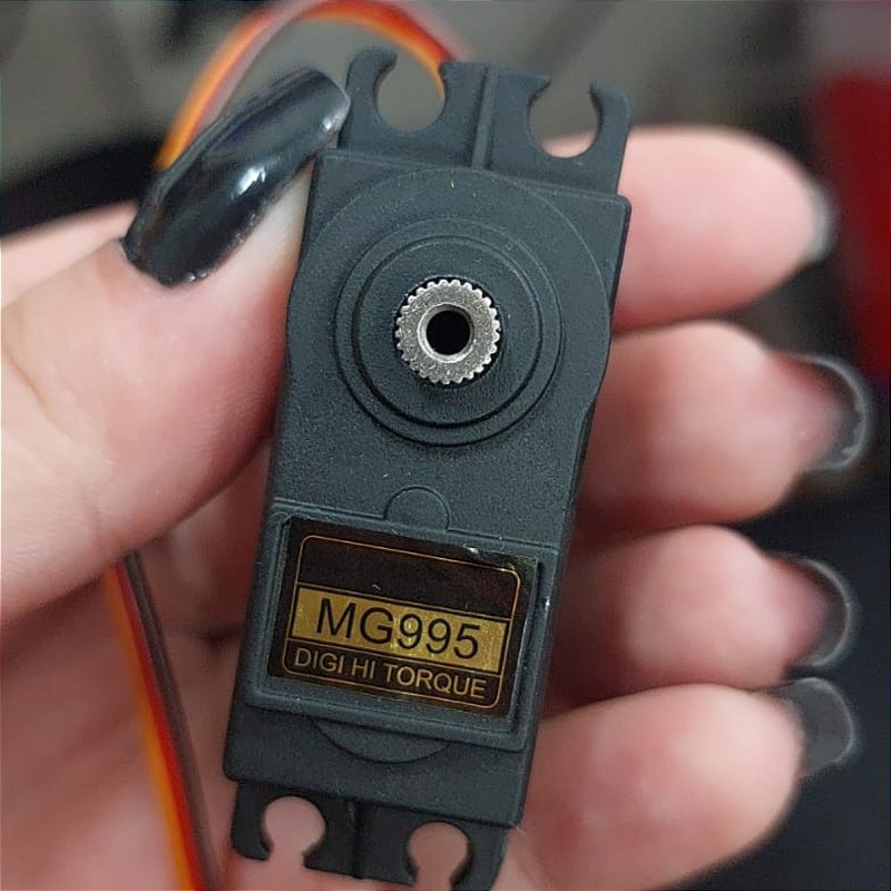 SERVO MOTOR MG995 - ARDUCORE - Robótica Educacional arduino