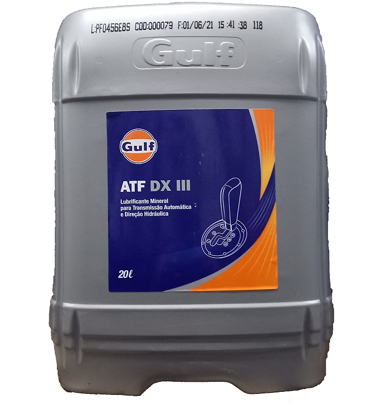 GULF ATF DX III - DEXRON III - ( BALDE 20 LITROS ) - All Shine