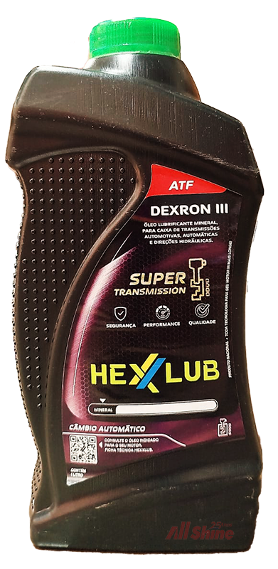 HEXXLUB - HEXX SUPER TRANSMISSION ATF DEXRON 3 - MINERAL - ( 24 X 1 LT ) - All Shine