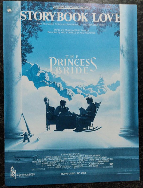 STORYBOOK LOVE - the princess bride - partitura para piano - Willy ...