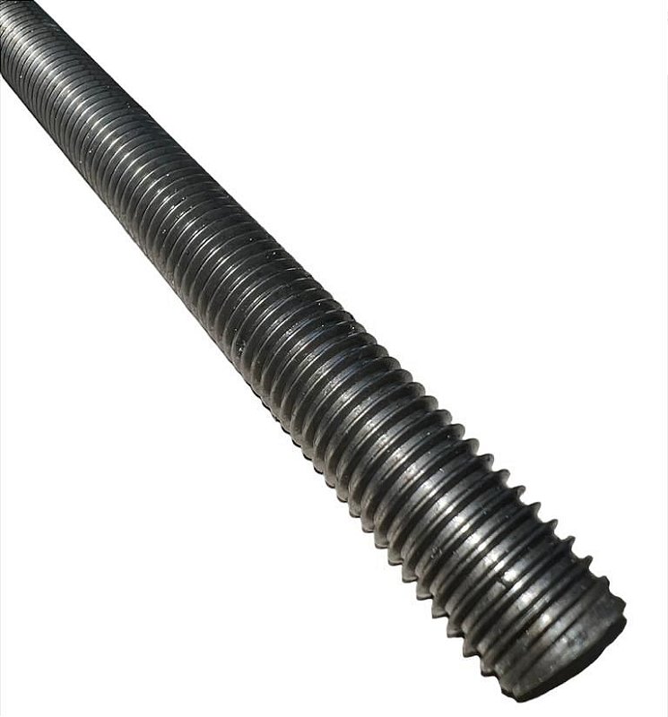 Barra Roscada 3/8-16UNC X 1 Metro Polida - LUTEC Parafusos e Ferramentas