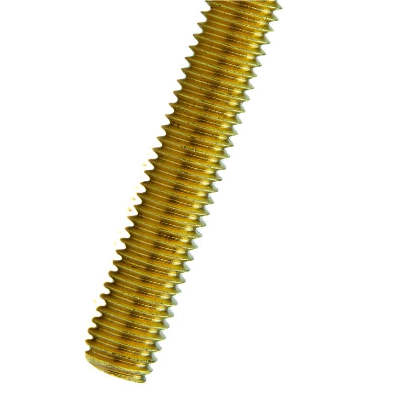 LUTEC | Barra Roscada M16 x 1 Metro - Latão - LUTEC Parafusos e Ferramentas