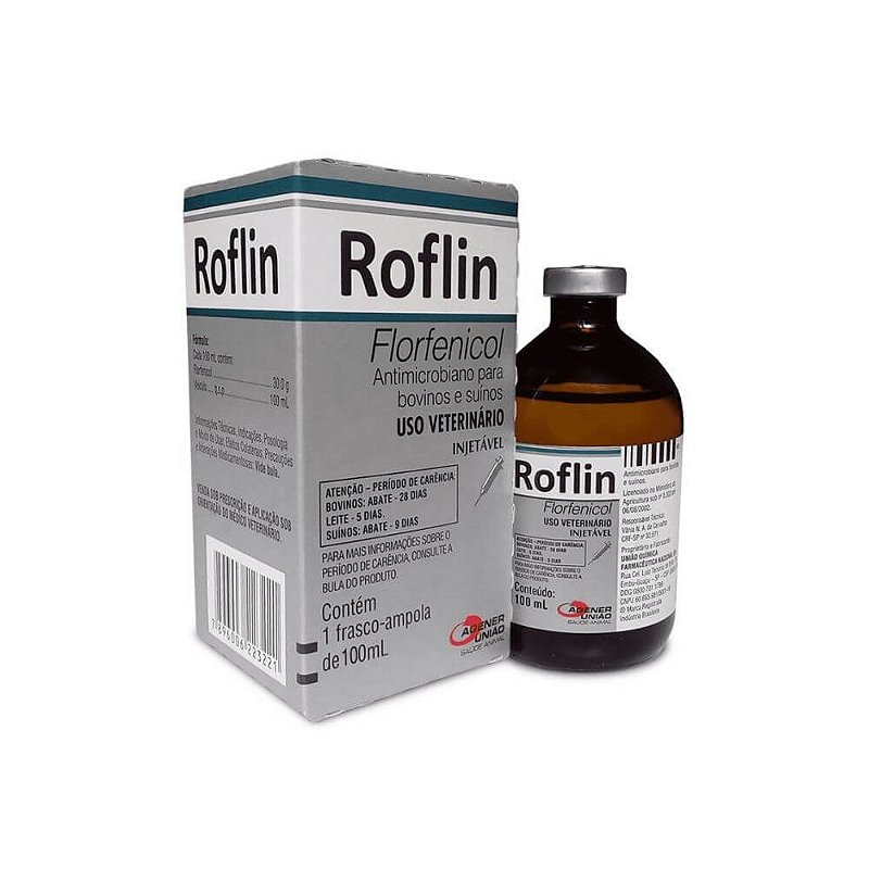 Roflin Florfenicol 100mL - Agener - Agrocampo Giordani: Produtos ...