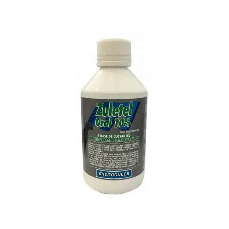 Zuletel Closantel Oral 10% 250mL - Agrocampo Giordani: Produtos ...