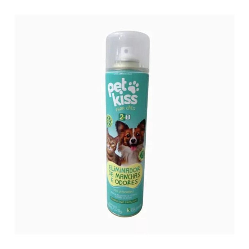 Eliminador de Manchas e Odores 400mL - Pet Kiss - Agrocampo Giordani: Produtos Veterinários e ...