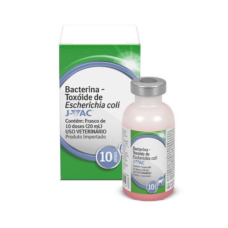 J-Vac 20mL - Vacina Mastitre (10 doses) - Agrocampo Giordani: Produtos ...