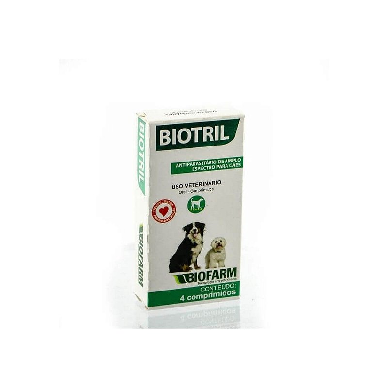 Biotril Comprimido Antiparasitario - Biofarm - Agrocampo Giordani ...