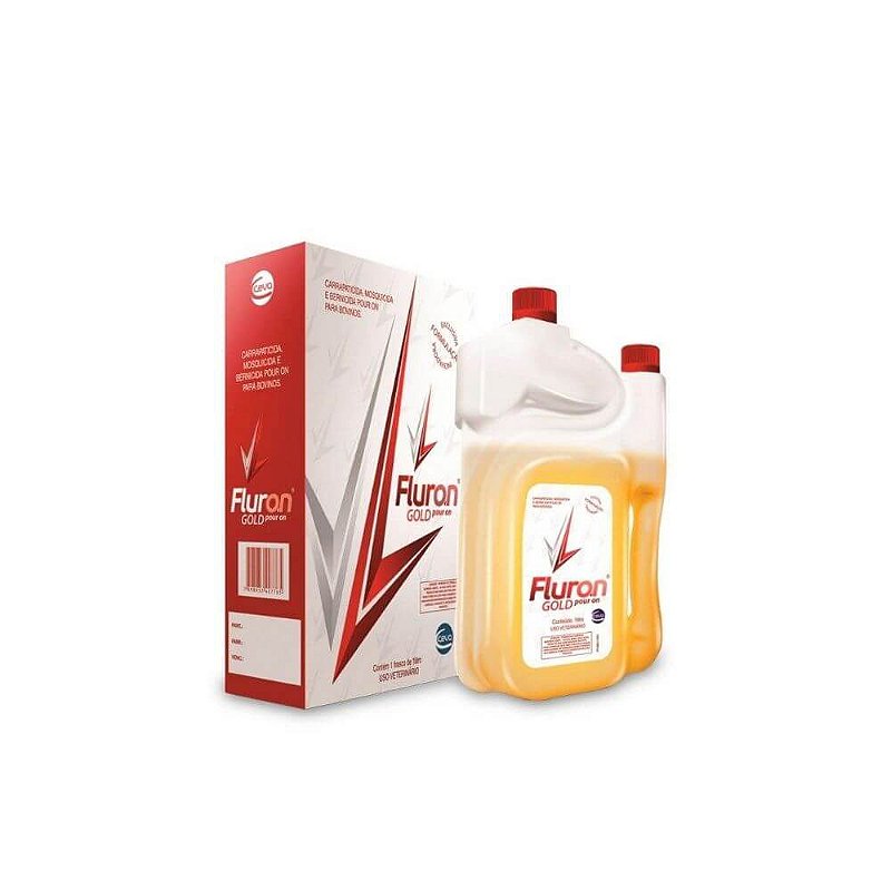 Fluron Gold Pour On 1L - Ceva - Agrocampo Giordani: Produtos ...