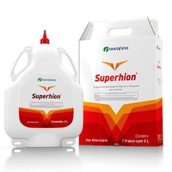 Superhion Fipronil e Fluazuron Pour On 5L - Ouro Fino - Agrocampo ...