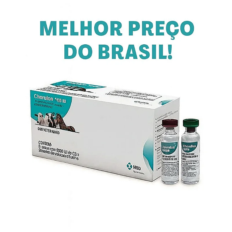 Chorulon 5000 u.i HCG - Caixa com 05 - Msd - Agrocampo Giordani ...