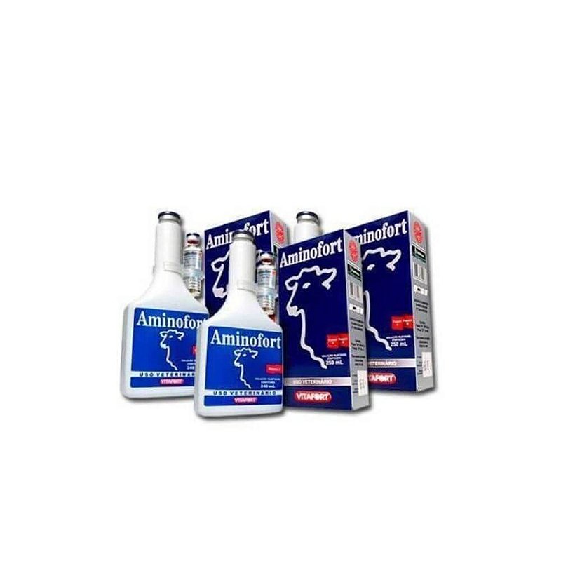 Kit Aminofort 250mL (Caixa com 12) - Vitafort - Agrocampo Giordani ...