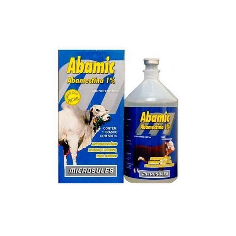 Abamic Abamectina 1% 500mL - Microsules - Agrocampo Giordani: Produtos ...