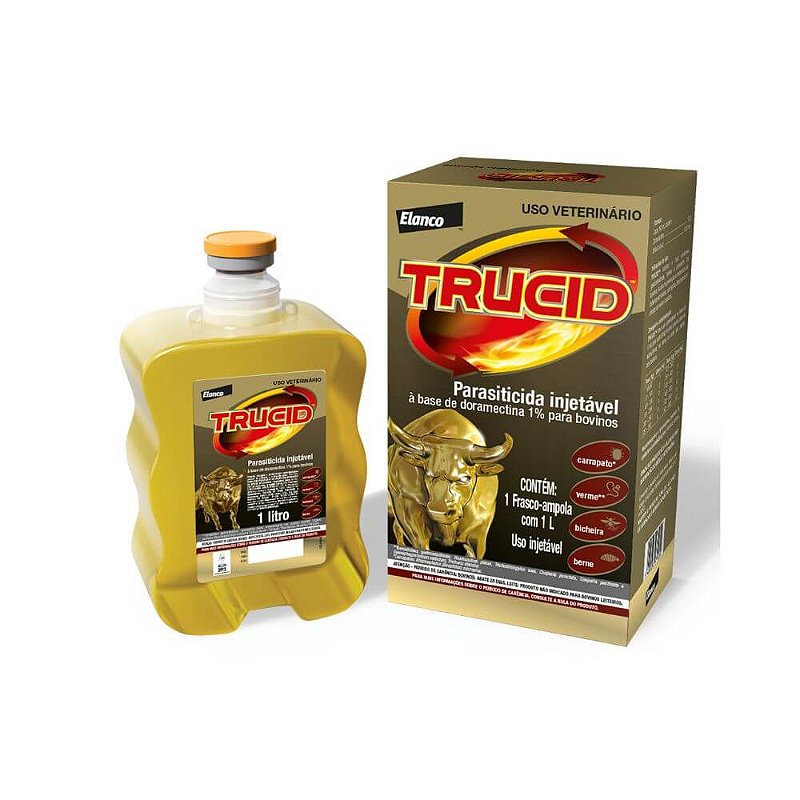 Trucid - Doramectina 1% 1L - Elanco - Agrocampo Giordani: Produtos ...