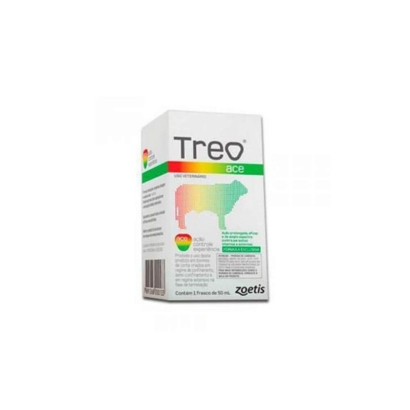 Treo Ace - Doramectina 3,5% 50mL - Zoetis - Agrocampo Giordani ...