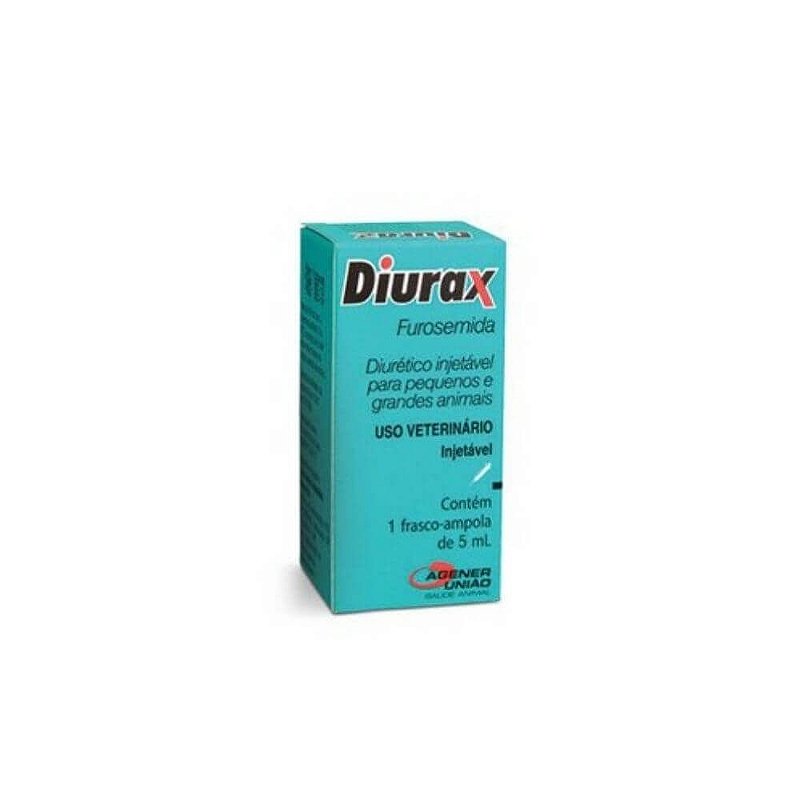 Diurax Furosemida 5mL - Agrocampo Giordani: Produtos Veterinários e ...