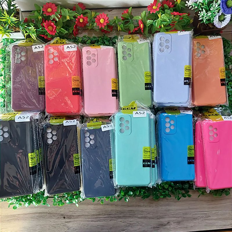 Kit 120 Capas Silicone Aveludado MAIS VENDIDOS - Fornecedor Atacado