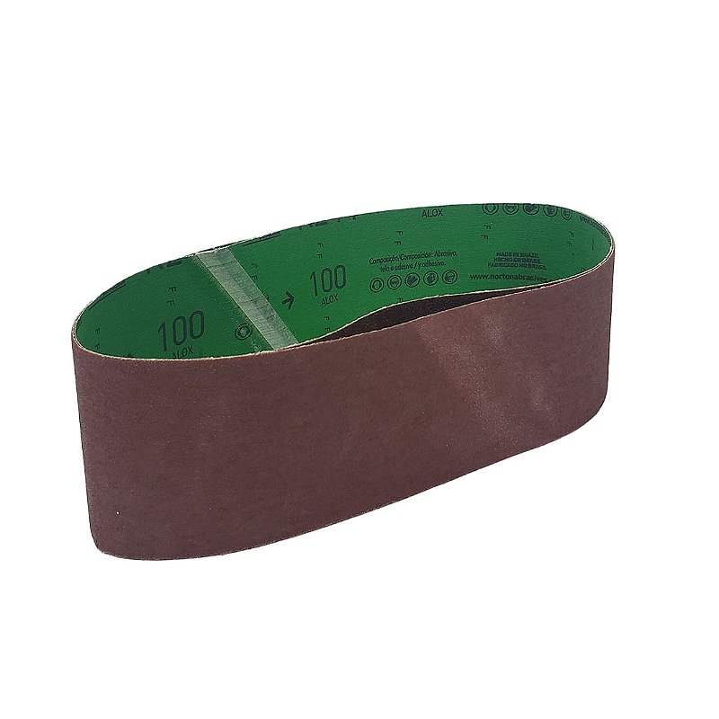 Cinta de Lixa R244 Óxido de Alumínio Grão 50 - 75 x 533 mm - 1 Unidade ...