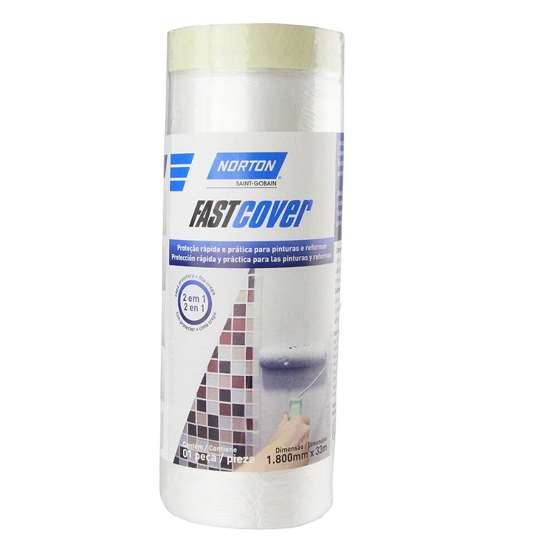 Caixa com 15 Fast Cover Uso Geral 1800 x 33 m - Chimas - Loja de Lixas ...