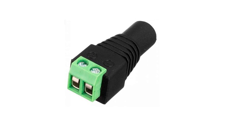 Conector Plug P4 Fêmea com Borne - Armazém da Elétrica