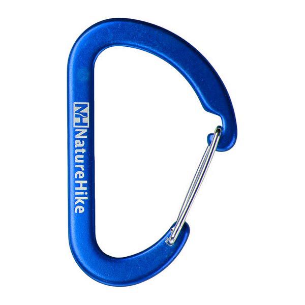 Mosquetão Naturehike Panerai 6.5cm 2pç - Azul - PAPASIRI