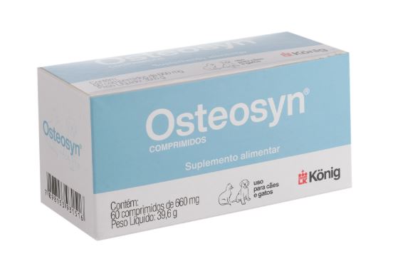 Osteosyn 660mg Konig 60 Comp - Zooloja - Petshop | Vila Carrão