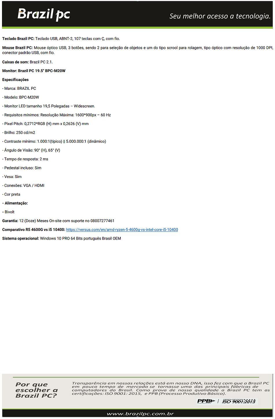 Orgãos Governamentais - Brazil PC